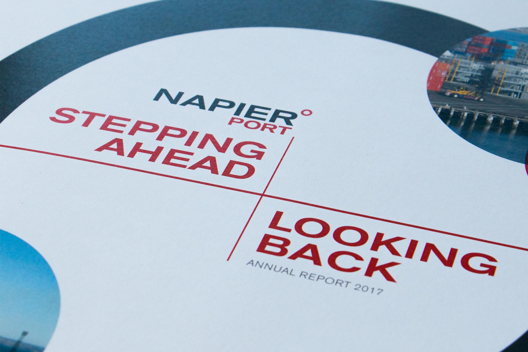 Napier Port - Brebner Print